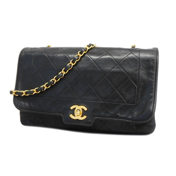 CHANEL | Bags | Auth Chanel Matelasse Single Chain Womens Leather ...